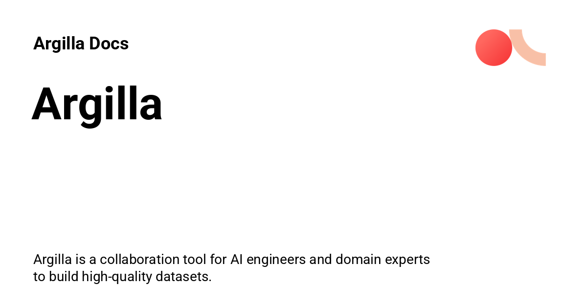 Argilla Docs
